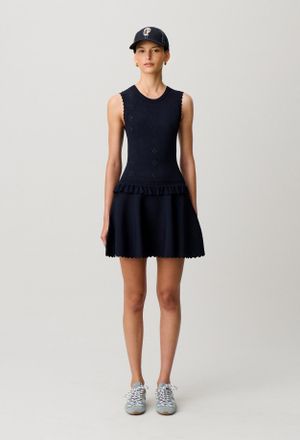 Claudie Pierlot Robe maille volant