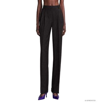 Tom Ford Light Virgin Wool Tailored Trousers