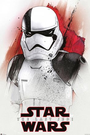 Nifty Star Wars Poster -Episode VIII - The Last Jedi - Stormtrooper - Krieg der Sterne (91,5 x 61 cm)