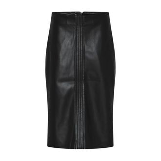 Bruuns Bazaar VeganiBBImma Skirt - Femme - Jupes - Noir - Taille: 36 FR