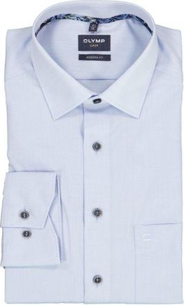 Olymp Herren Hemd blau