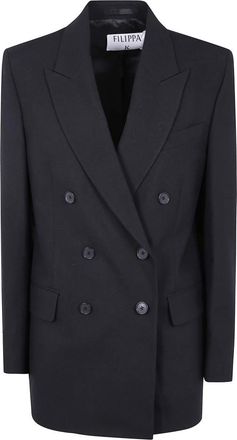 Filippa K Damen, Jacken, Schwarzk, XSGröße