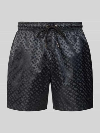 HUGO BOSS Regular Fit Badeshorts mit Tunnelzug Modell JACQUES