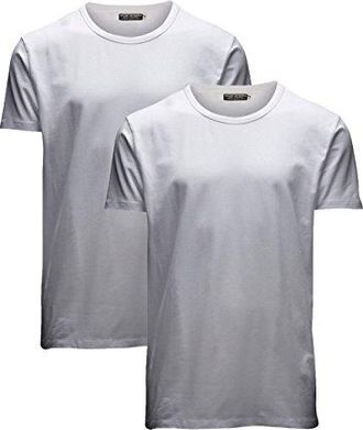 Jack & Jones JACK&JONES 12058529 Basic Tee Chemises ET débardeurs Homme Optical White M