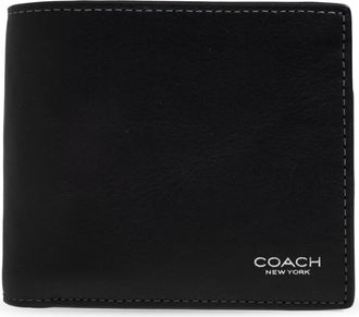 Coach Homme, Accessoires, Noir, Taille: ONE Size Portefeuille 3-en-1