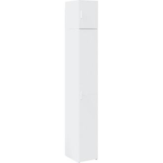 vidaXL Vidaxl - Armoire de rangement mince blanc 30x42,5x225 cm