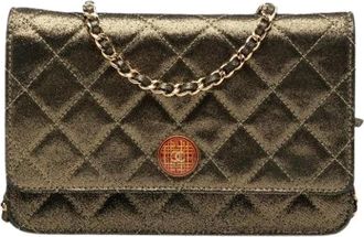 Chanel Pre-owned Wallet on Chain - Femme - Pre-owned - Brun - Taille: ONE Size