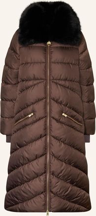 Barbour Steppmantel Longline Cyrus braun