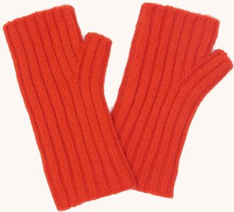 Kujten Mitaines cachemire côtes plates - Mitaines Nok