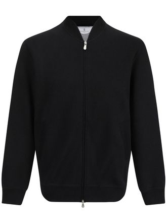Brunello Cucinelli sweat &agrave; fermeture zipp&eacute;e - Noir