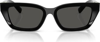 Dolce & Gabbana unisex, Accessoires, Noir, Taille: 53 MM Cat Eye Lunettes de soleil