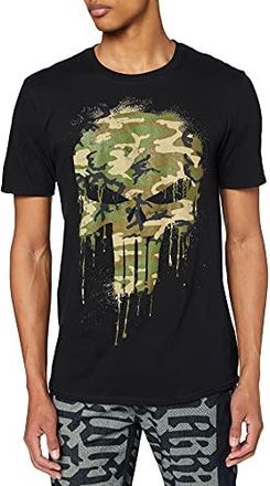 MARVEL FBMTS751BLKXXL Shirt, Noir, XXL Mens