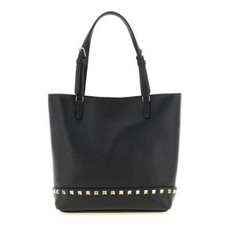 Valentino Garavani Femme, Sacs, Noir, Taille: ONE Size Sac Cabas Rockstud Petit Mod&egrave;le