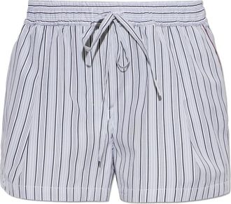 Dolce & Gabbana Femme, Shorts, Bleu, Taille: 40 FR Striped Shorts