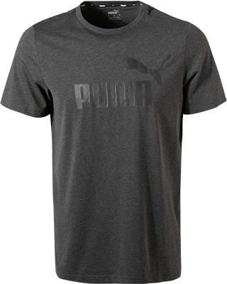 Puma Herren T-Shirt grau Baumwolle