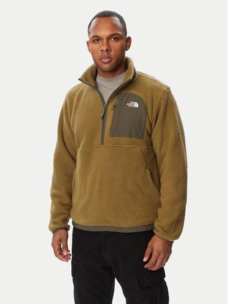 The North Face Fleecejacke Yumiori Off-Peak NF0A8FKP Khakifarben Regular Fit