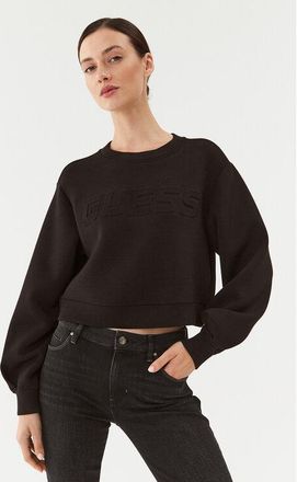 Guess Sweatshirt Cindra V3BQ15 K7UW2 Schwarz Regular Fit