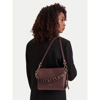 Coccinelle Handtasche Coccinelle M50 Boheme Grana Double E1 M50 58 01 01 Dunkelrot
