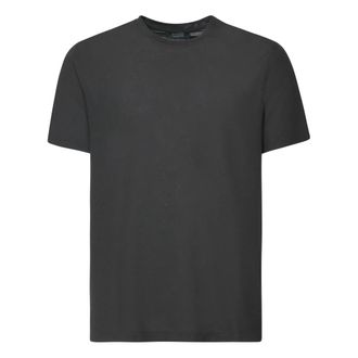 Zanone Graue Crewneck T-Shirts und Polos - - Tops - Herren - Gr&uuml;n - S