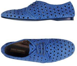 Dolce & Gabbana CHAUSSURES - Chaussures &agrave; lacets sur YOOX.COM
