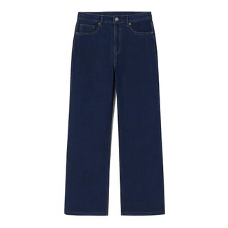 2-Biz Dunkle Denim Jeans - - Jeans - Damen - Blau - L