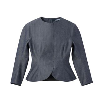Jacquemus Palmier Jacket - Femme - Vestes - Gris - Taille: 36 FR