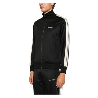 Palm Angels Zip-throughs - Homme - Sweatshirts et sweats &agrave; capuche - Noir - Taille: S
