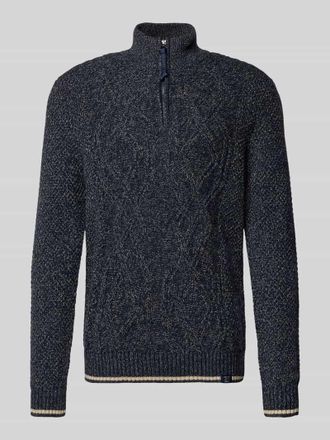 Lerros Strickpullover mit Troyer-Kragen
