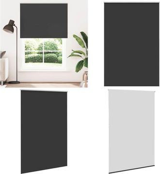 vidaXL vidaXL Verdunkelungsrollo Schwarz 150x210 cm Stoffbreite 146,6 cm