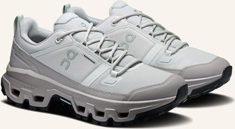On Wanderschuhe Cloudrock Low Wp grau