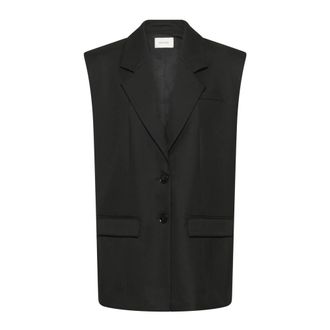 Gestuz Weste - - Jackets - Damen - Schwarzk - L