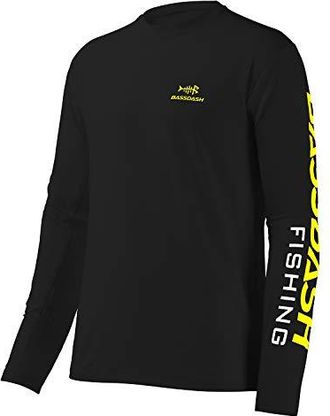 Bassdash T-Shirts de pêche pour Hommes Protection Solaire UV UPF 50+ T-Shirt à Manches Longues