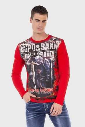 Cipo & Baxx T-Shirt Sweatshirts mit coolem Print