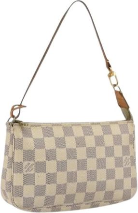 Louis Vuitton Pre-owned Pouch - Femme - Pre-owned - Beige - Taille: ONE Size