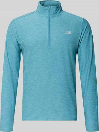 New Balance Regular Fit Sweatshirt mit Troyer-Kragen