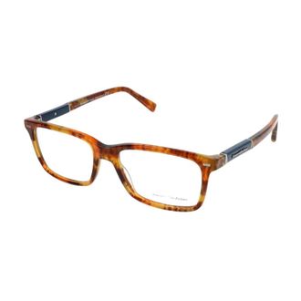 Ermenegildo Zegna Homme, Accessoires, Brun, Taille: ONE Size Montures de lunettes rectangulaires en ac&eacute;tate
