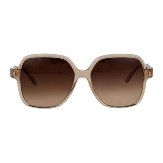 Ferragamo Femme, Accessoires, Beige, Taille: 57 MM Lunettes de soleil &eacute;l&eacute;gantes Sf2069Se