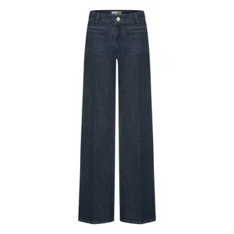 Cambio Wide Leg Jeans - - Jeans - Damen - Blau - XL
