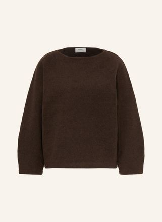 OPUS Sweatshirt Gusera Mit 3/4-Arm braun