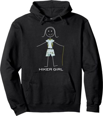 Whyitsme Design Lustiges Wandern der Frauen, M&auml;dchen-Wanderer-Geschenk Pullover Hoodie