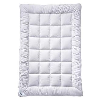 Billerbeck Bettdecke E22 Wash-Star UNO - Ganzjahresdecke - 135 x 200 cm - Faserdecke - MAGICfill - Hohlfaser, 100% Polyester - mit Eco Wash-Egg