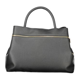 Twinset Shopper Bag mit Tasche und ovalem T-Verschluss - - Bags - Damen - Schwarzk - ONE SIZE