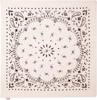 Kujten Foulard Hachiko Cachemire Blanc