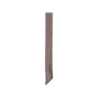 Tagliatore Foulard mit geometrischem Print - - Accessories - Herren - Braun - ONE SIZE