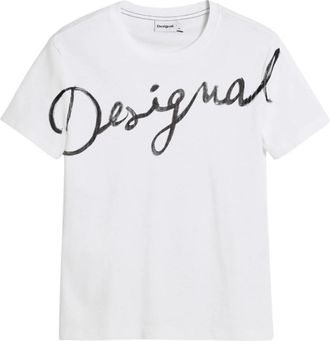 Desigual Femme, Tops, Blanc, Taille: 38 FR TS Florencia
