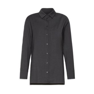 Max Mara Femme, Blouses et Chemises, Gris, Taille: 44 FR Bluse S Smmopera