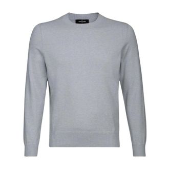 Gran Sasso Maglioncino Girocollo 57167 23216 - - Knitwear - Herren - Grau - 2XL