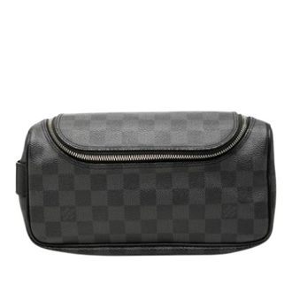 Louis Vuitton Pre-owned Damier Pouch - unisex - Pre-owned - Noir - Taille: ONE Size