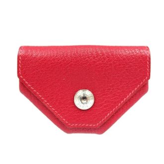 Herm&egrave;s Pre-owned Cuir petite-maroquinerie - Femme - Pre-owned - Rouge - Taille: ONE Size