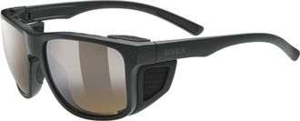 Uvex sportstyle 312 VPX - Outdoorbrille für Damen und Herren - selbsttönend - polarisiert - black matt/brown - one size